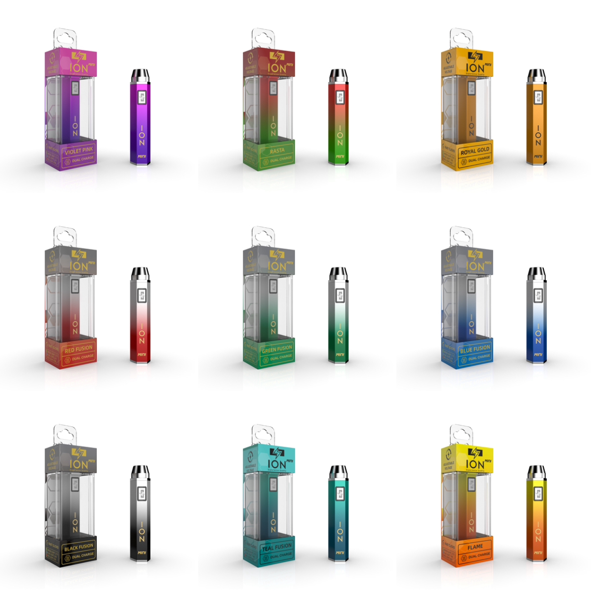 Ion Mini Dual Charge Cartridge Battery Thc Wax Dab Concentrates 510 Ion Battery